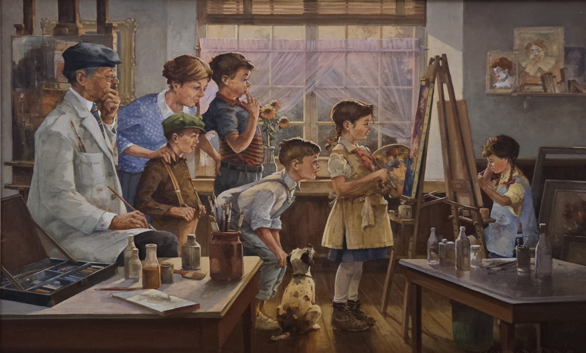 The Lesson - Morpeth Gallery